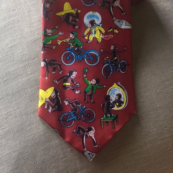 Accessories | Curious George Tie New | Poshmark